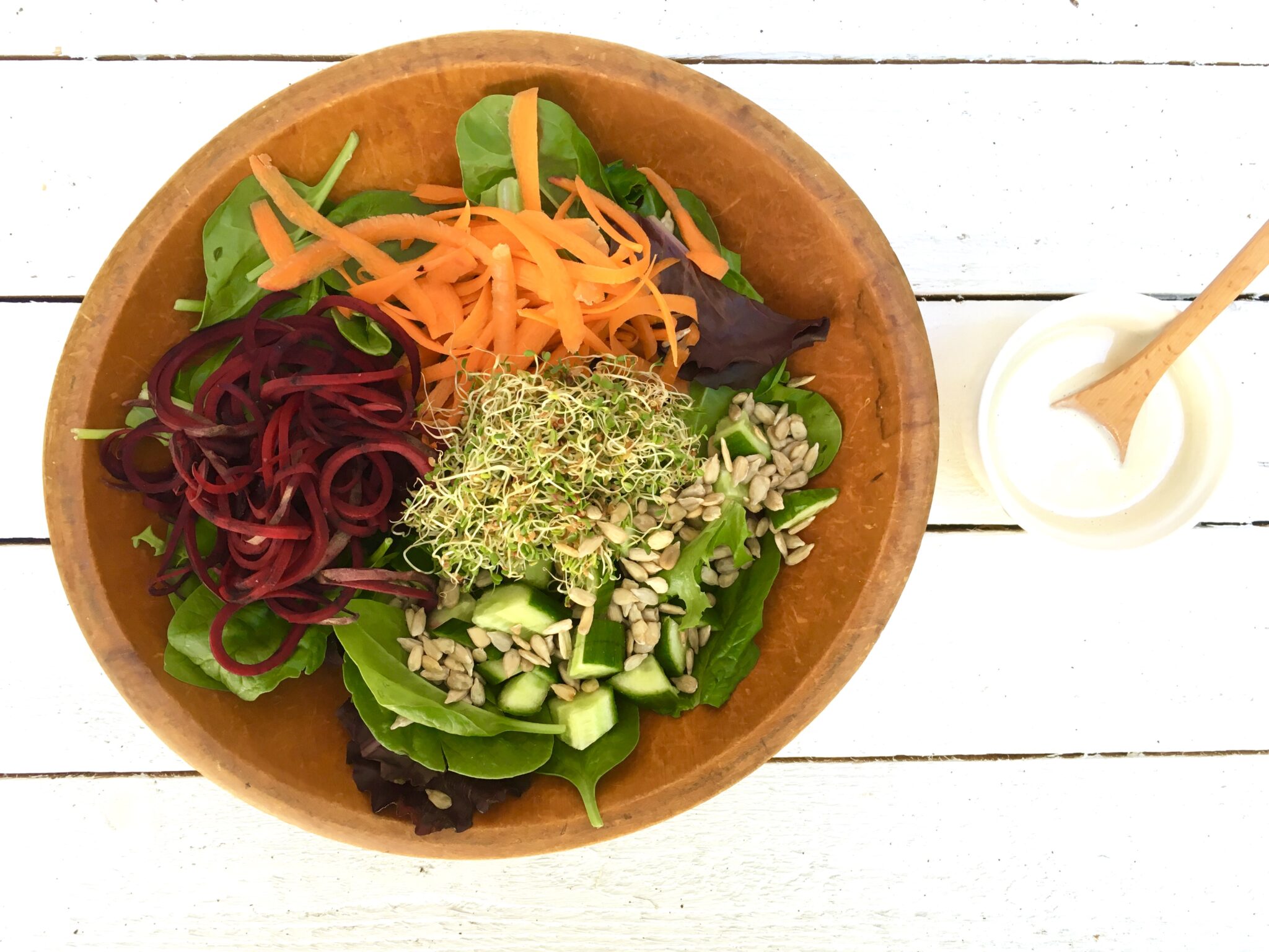 Rainbow Chopped Salad - Dr. Meg Mill